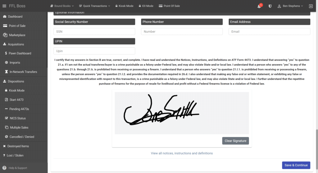 FFL Boss – Rated #1 Best FFL Software Bound Book