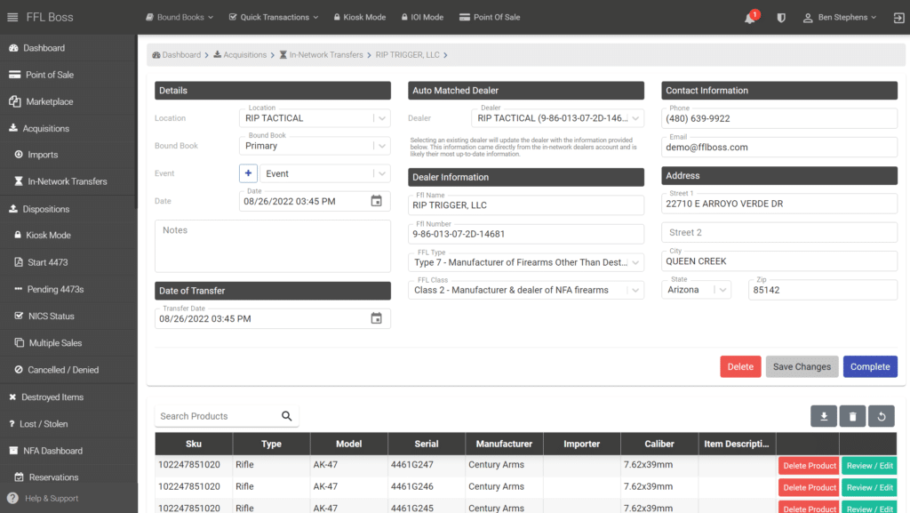 FFL Boss – Rated #1 Best FFL Software Bound Book